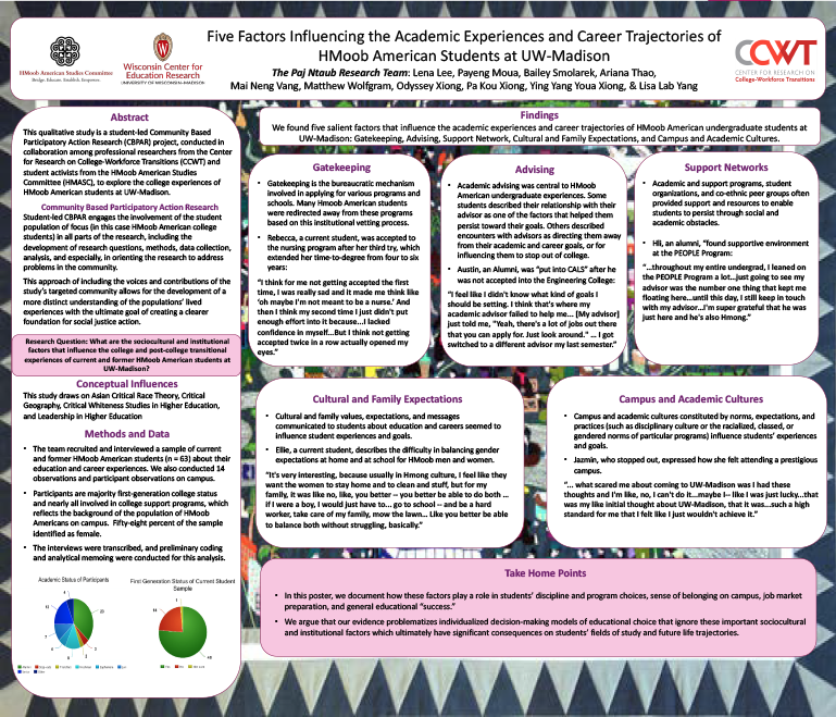 Posters and Presentations – CCWT – Center for Research on College ...