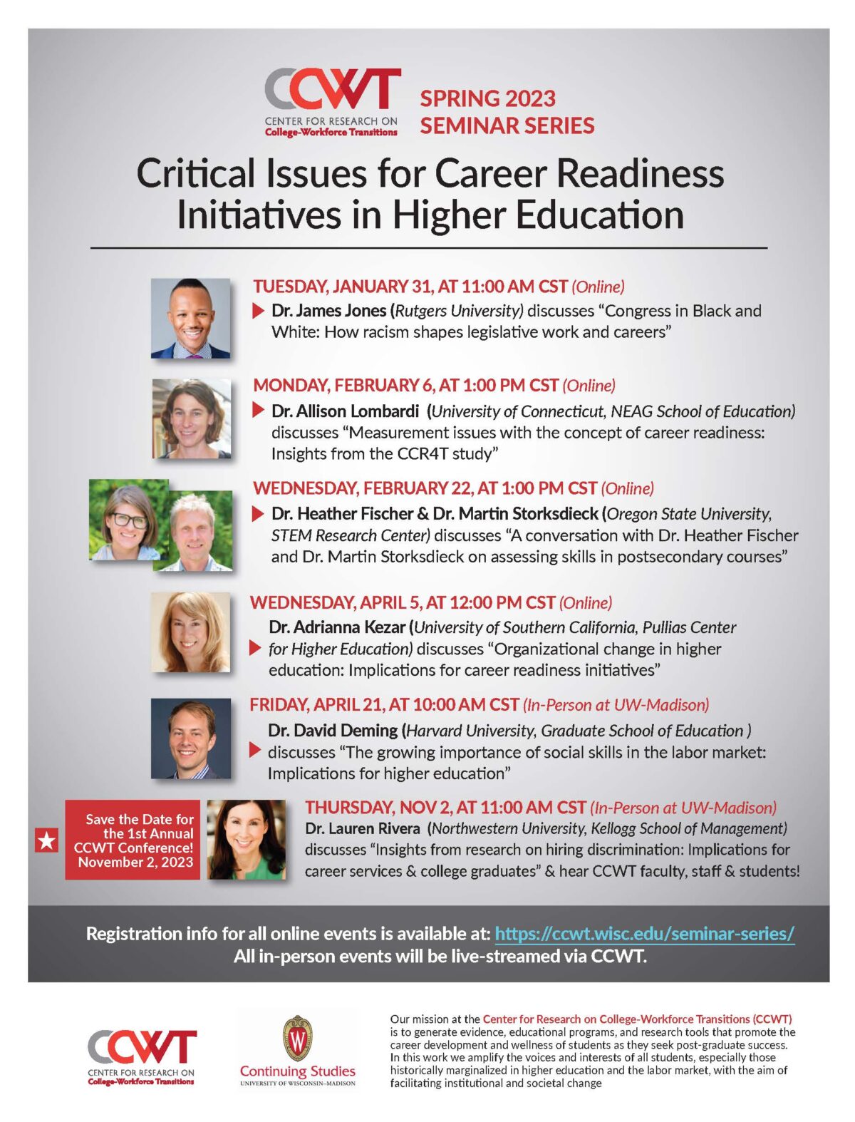 Webinar Series – CCWT – UW–Madison