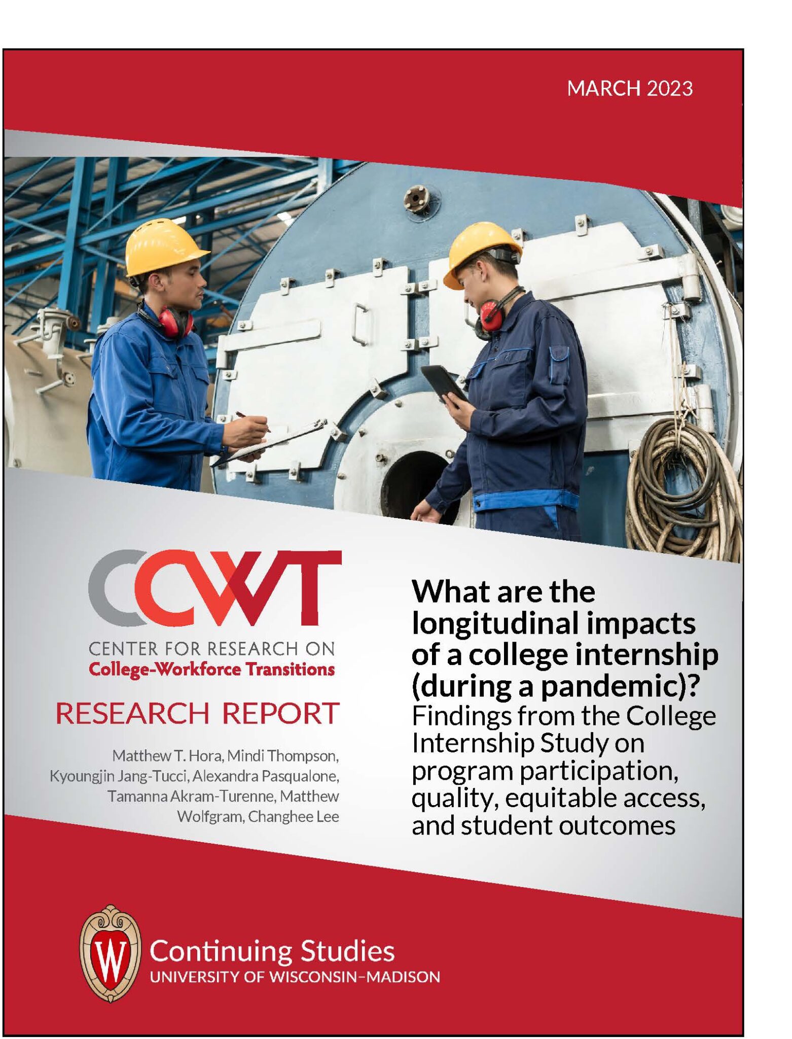 CCWT Publications – CCWT – UW–Madison